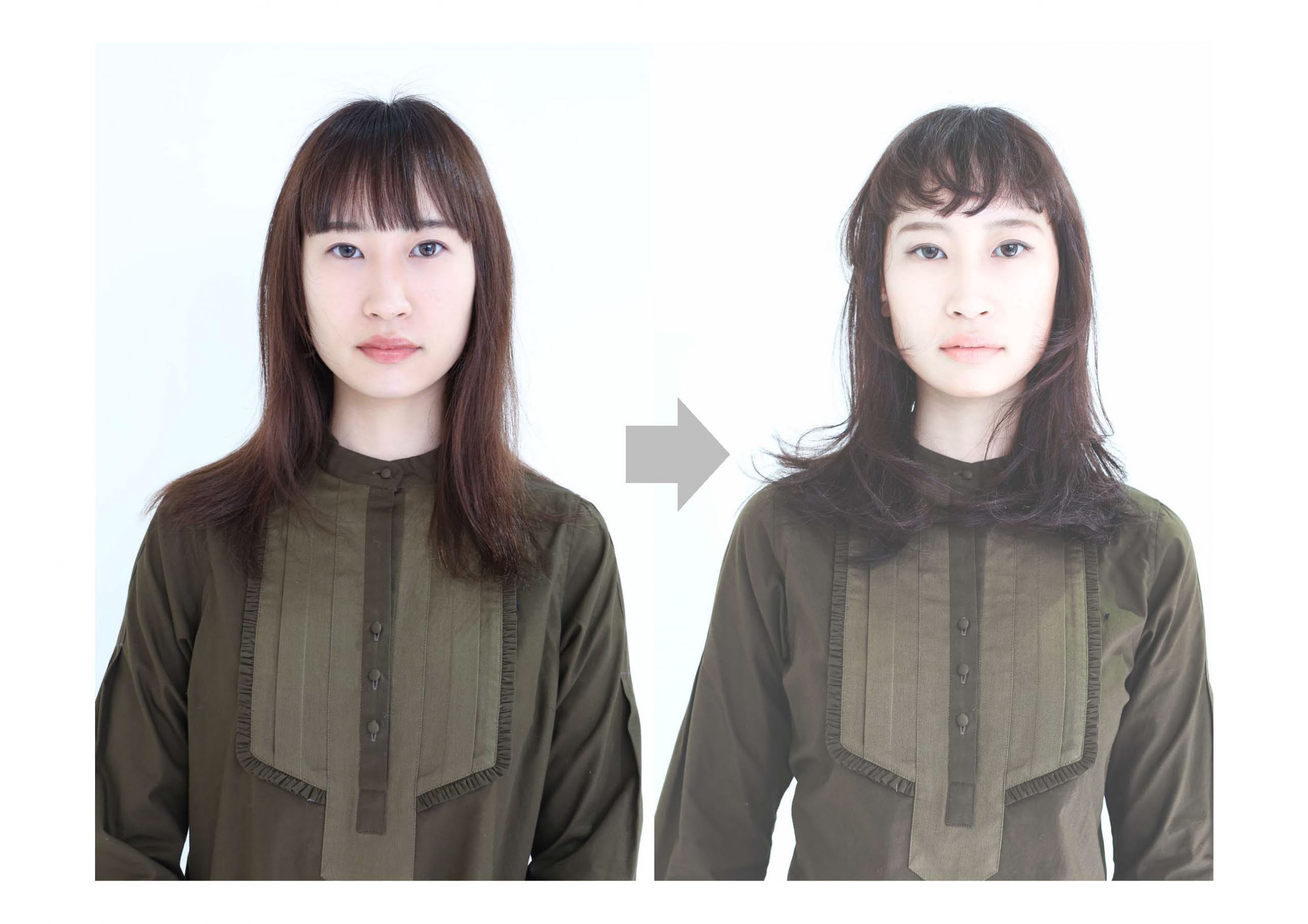 STEP BONE CUT image | Hair design Argo